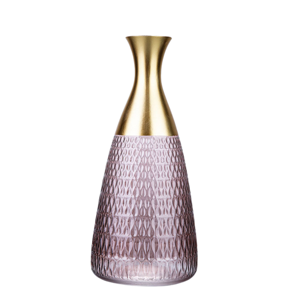 Vase art déco en jarre mauve - MON JOLI VASE