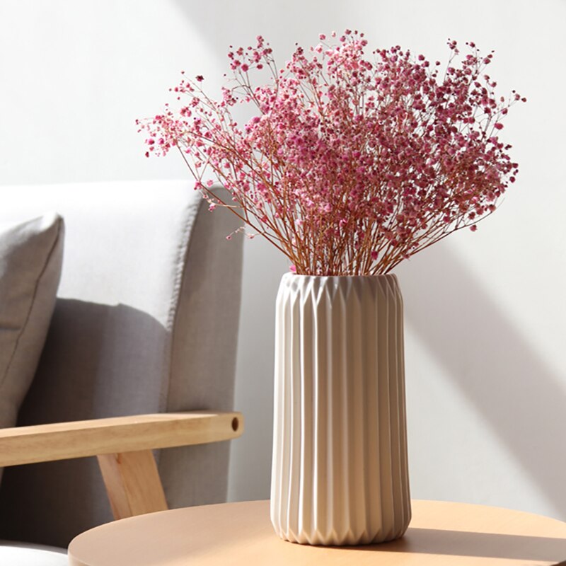 Vase céramique blanc moderne - MON JOLI VASE