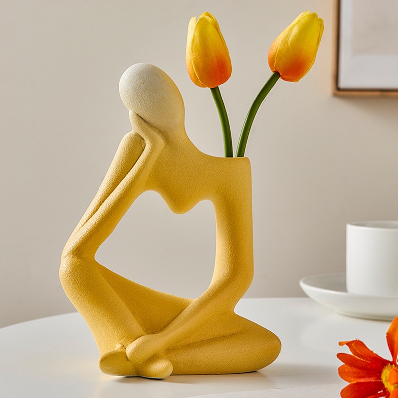 Vase moderne en forme de personnage - MON JOLI VASE