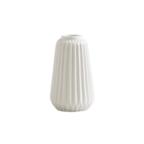 Vase céramique blanc moderne - MON JOLI VASE
